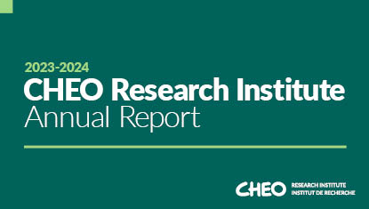 Home - CHEO Research Institute